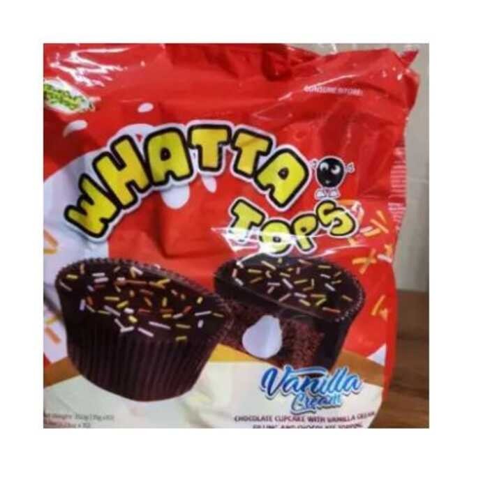 Whatta Tops Vanilla Cream Cupcakes ( 10 Pcs/Pack ) Gjhj | Shopee ...