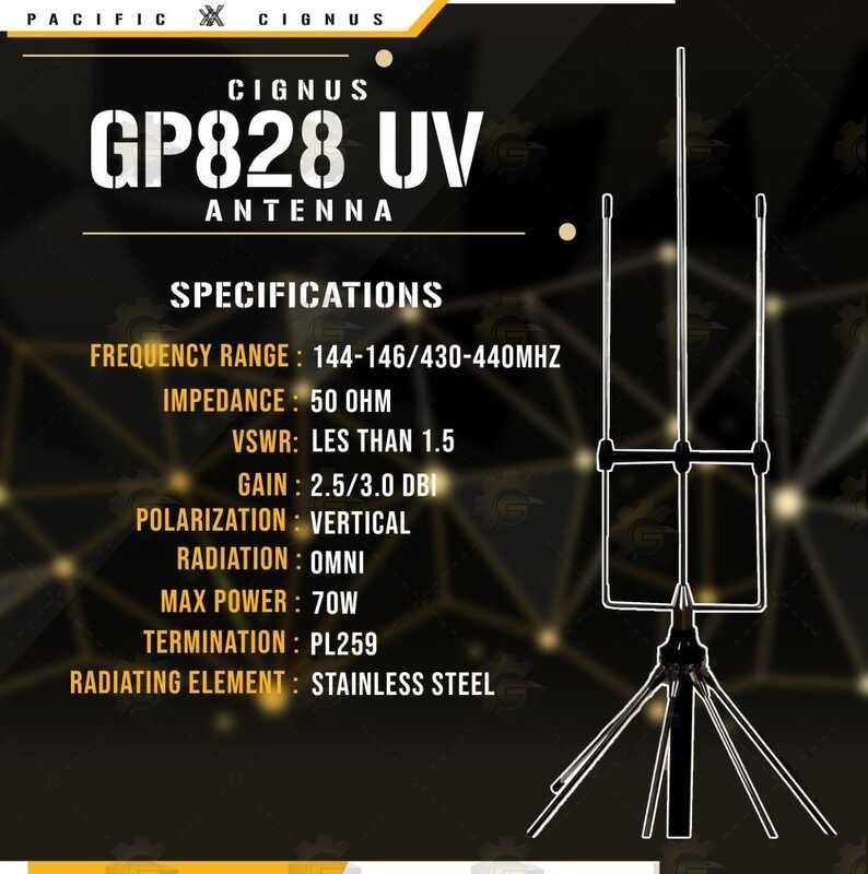 Cignus Gp828 Dualband Outdoor Antenna | Shopee Philippines