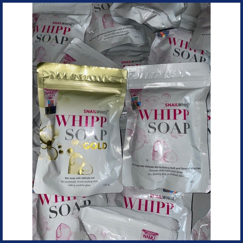 ⊕ ♒ ORIGINAL!!! SNAIL WHITE GOLD WHIPP SOAP 100g | Shopee Philippines