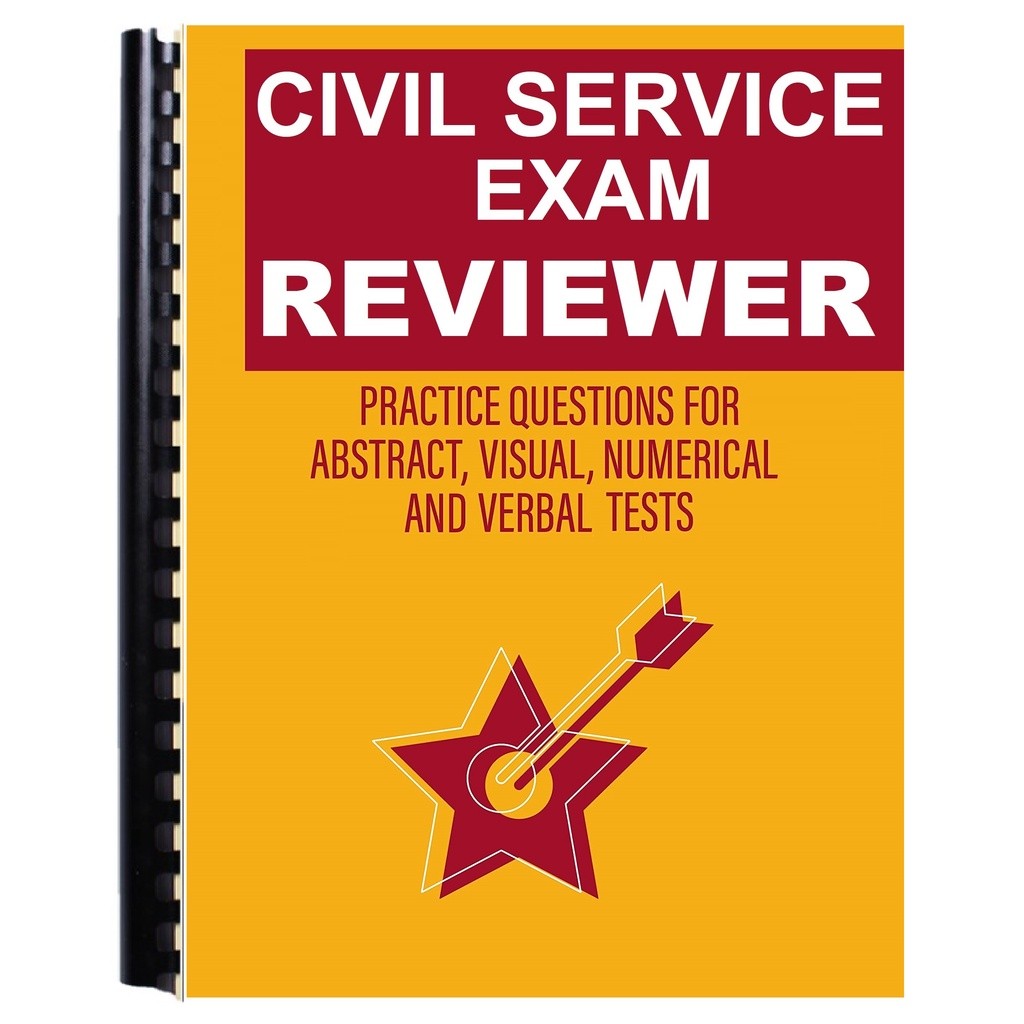 Civil Service Exam Reviewer (Profession and Sub-Professional) | Shopee ...