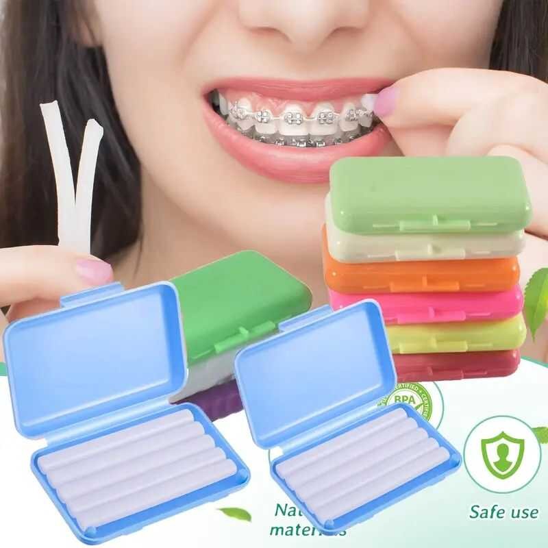 Ortho Dental Bracket Orthodontic Protection Wax Fruit Scent Flavor For ...