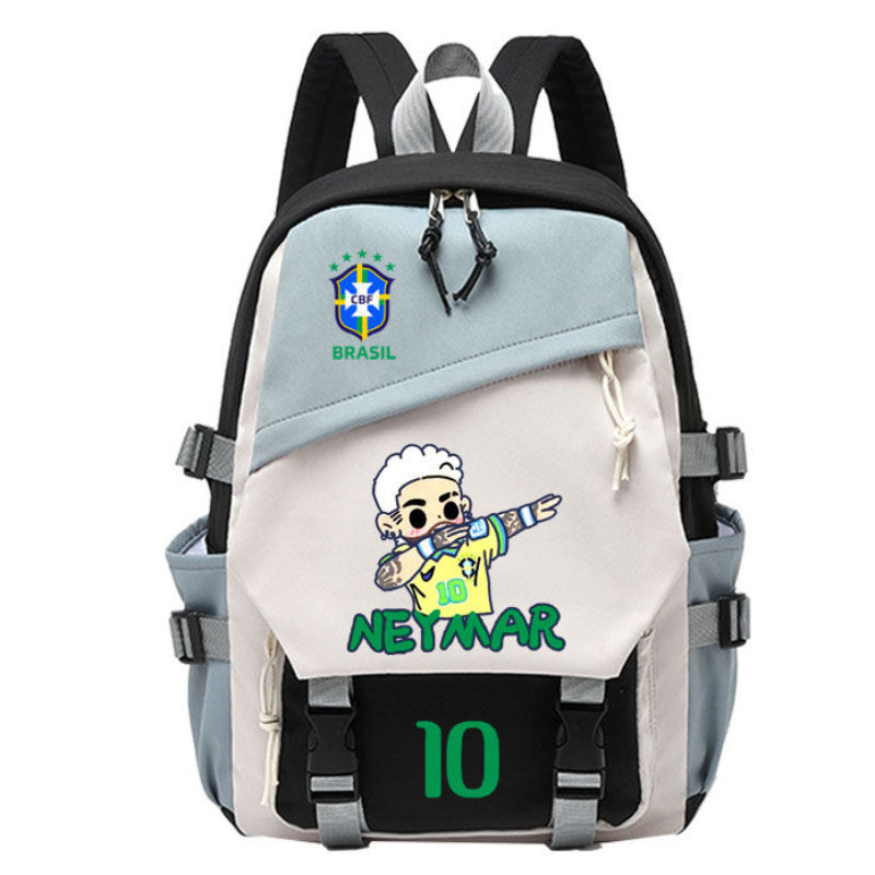Barcelona Massey Schoolbag Brazil Team Neymar Backpack Men's and Women ...