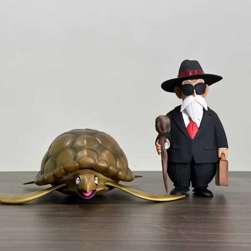 Super Saiyan Trendy Outfit Kame Sennin And Turtle Suit Standing Pose ...