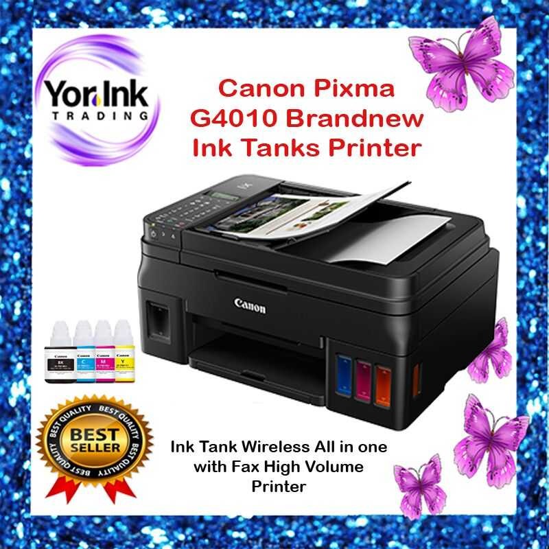 Canon G4010 Pixma Brandnew Printer Ink Tank Wireless All In One With ...