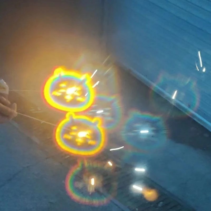 Chiikawa Special Effects Card - Kawaii Handheld Filter - Photography ...
