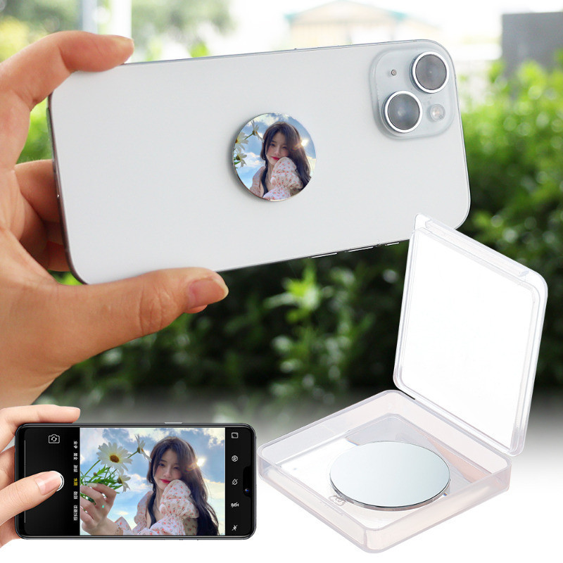 Phone Magnet Selfie Mirror - Cell Phone Mirror For Vlogging, Streaming ...