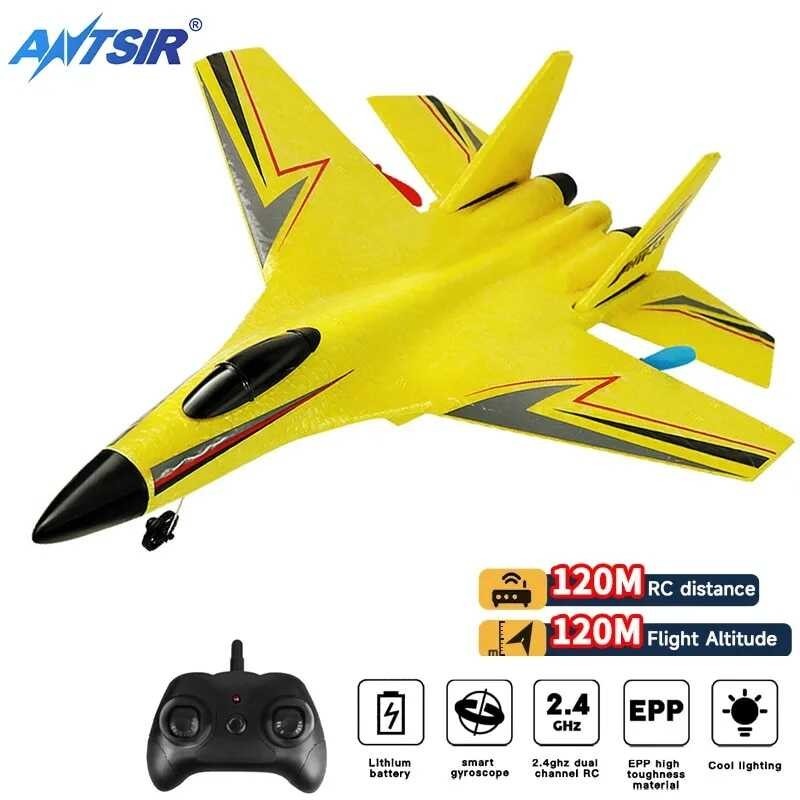 Aircraft Su-27 Remote Control Helicopter 2.4G Airplane EPP Foam RC ...
