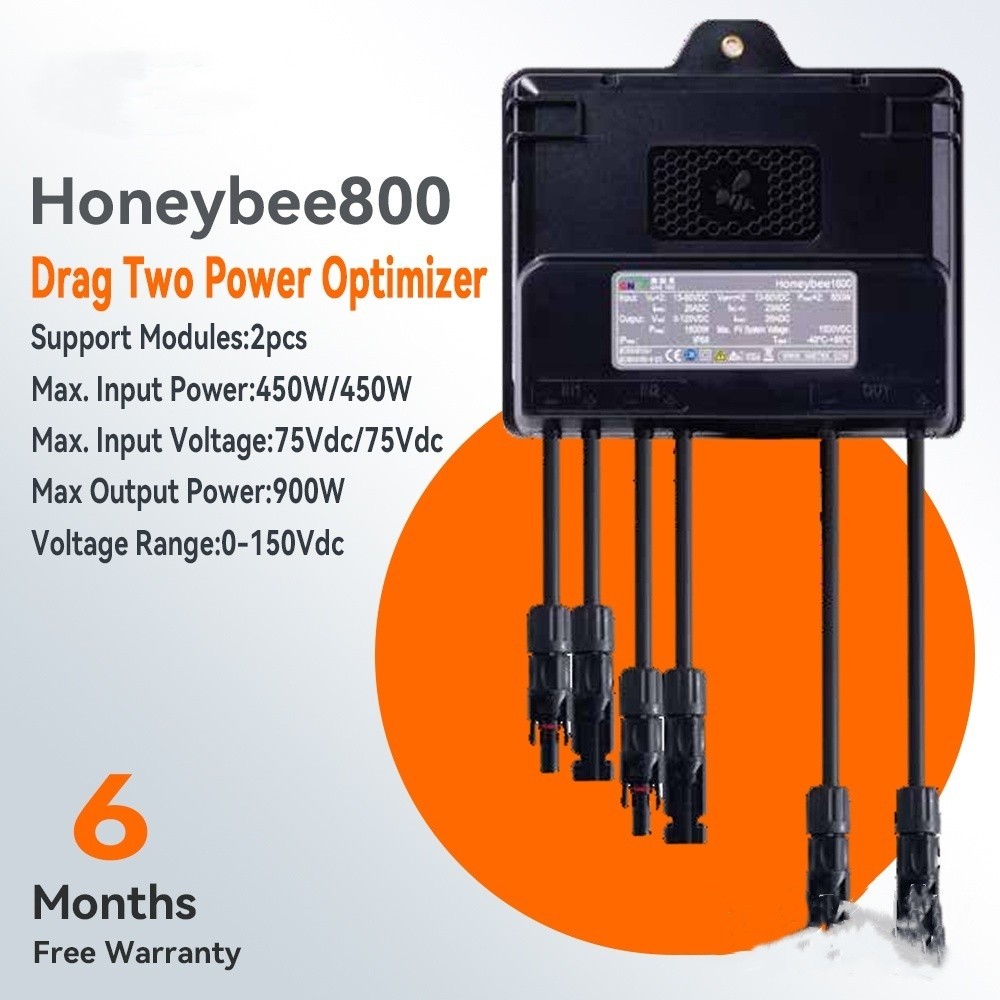 Dual PV Power Optimizer Solar MPPT DC Photovoltaic optimizer 800W ...