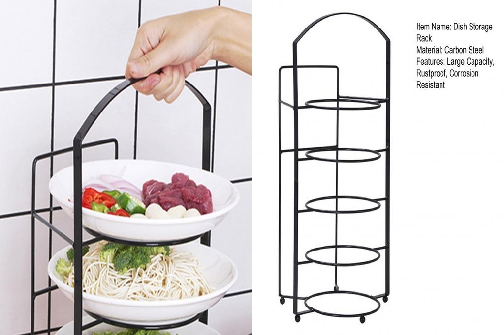 Durable Kitchen Organizer Food Preparation Rack Multi-layer Dish ...