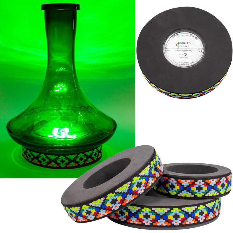 Rame Na May LED Light Narguile Sheesha Chicha Cachimbas Nargile Hookah ...