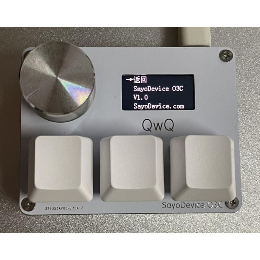 SayoDevice O3C OSU Rapid Trigger Keypad Macro Mechanical Keyboard IPS ...