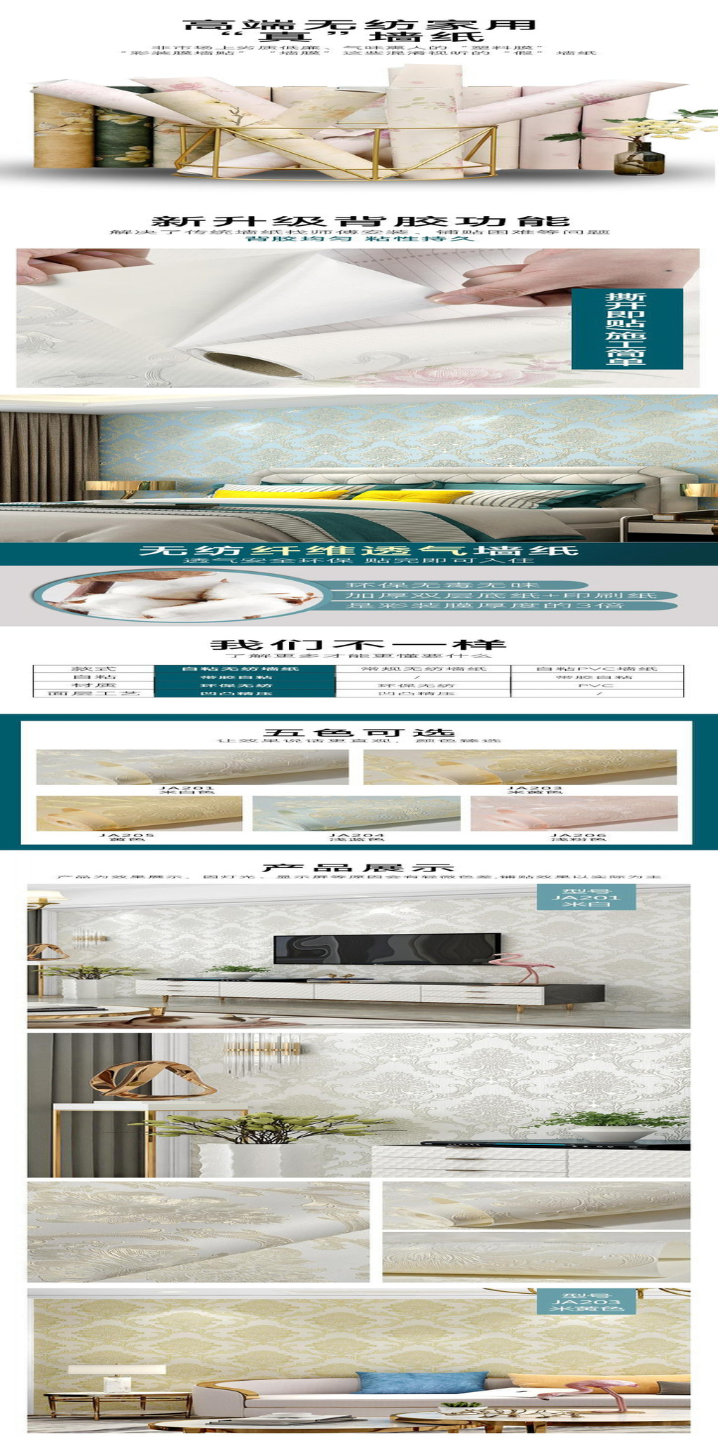 wallpaper adhesiv wall decor HEFENG71 wallpaper piso deals | Shopee ...