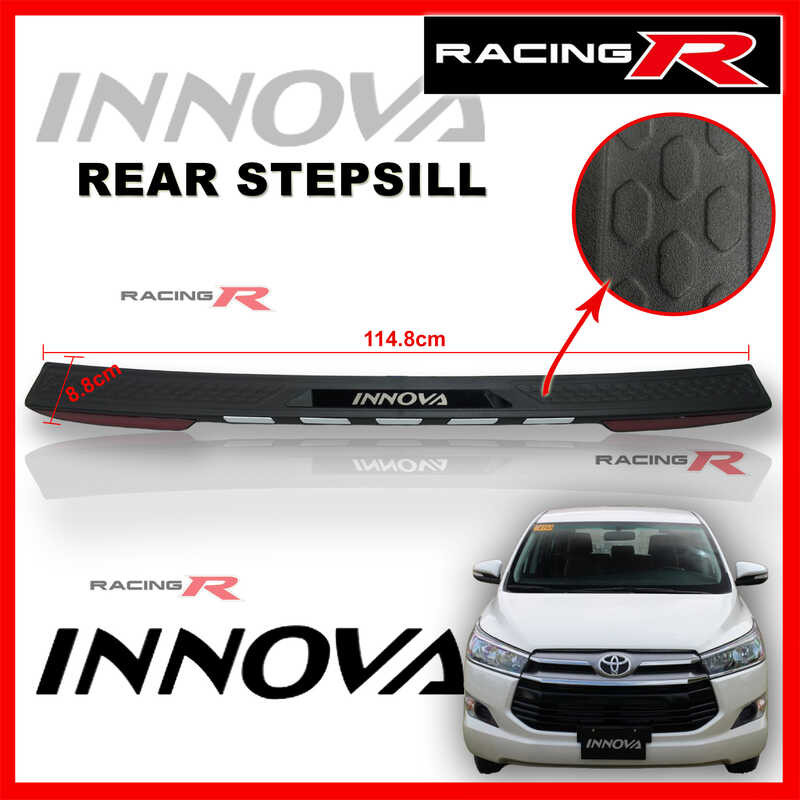 Innova Toyota 2016 To 2024 OEM Step Sill Stepsill Or Rear Bumper Guard ...