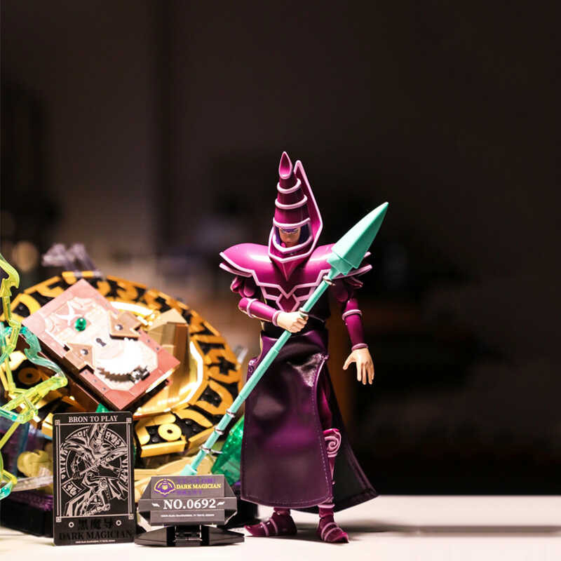 Yu-Gi-Oh Black Mage Building Bloc Diy Classic Card Game Figures Model ...