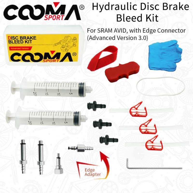 Brake Bleed Kit For Sram, Avid, Formula, Hayes Hydraulic Brake, DOT ...