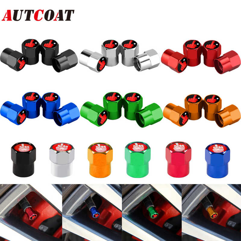 Tire AUTCOAT 4Pcs/Set Vae Caps, with O Rubber Ring Universal Stem ...