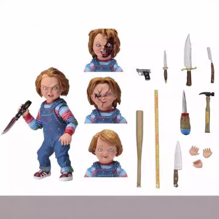 76 NECA Ghost Doll Resurrection Chucky Cult Chucky Luxury Edition ...
