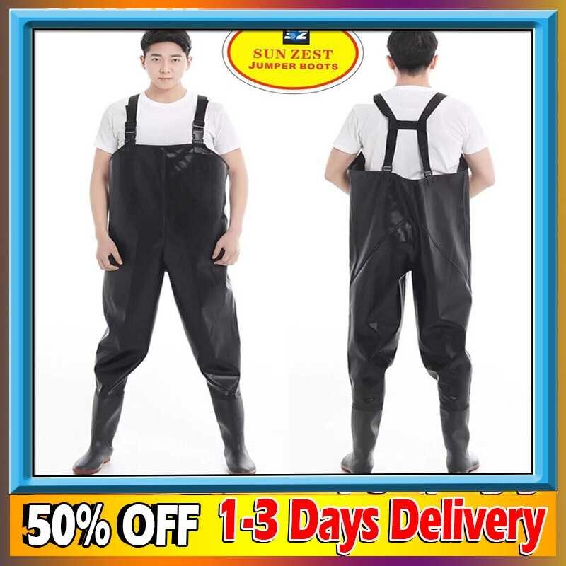 Jumper Boots Heavy Duty Waterproof Overalls Construction Coveralls ...
