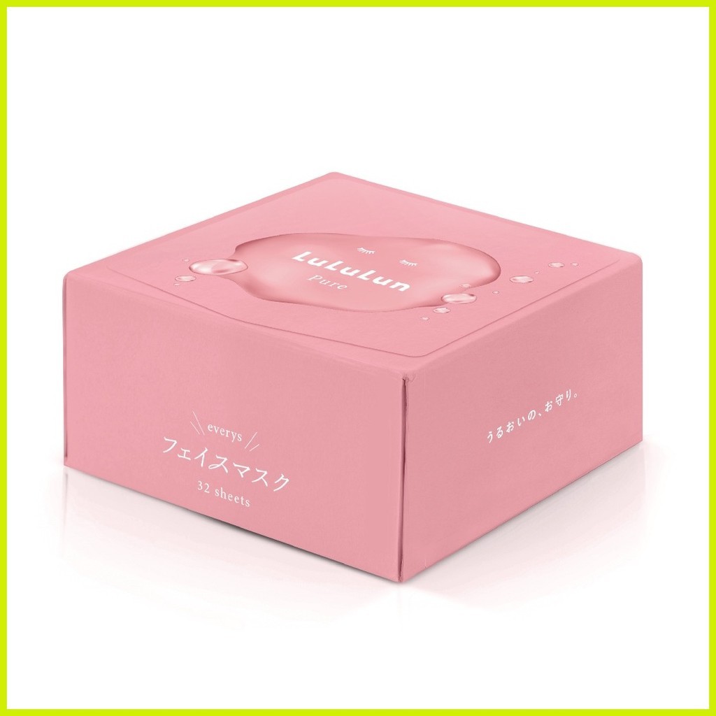 Lululun Pink ( 32 Sheets ) Moisture Balance Face Mask - Smooth Facial Japan Sheet Mask | Shopee ...