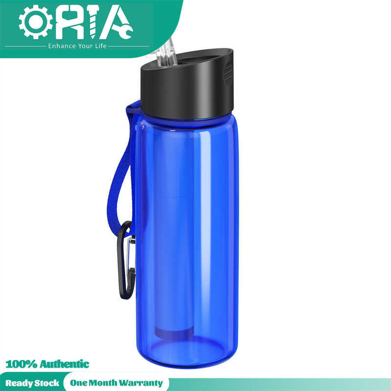 ORIA Filtered Portable Water Filter Bottle With 4-Stage Filtration Bpa ...