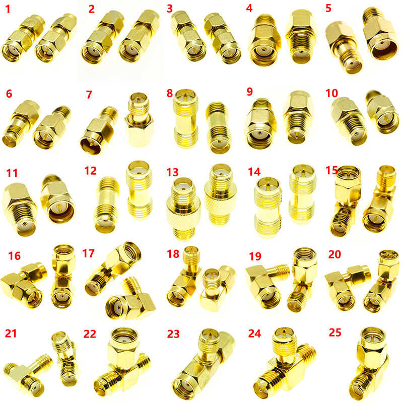 to Connector male female Jack plug RP SMA RPSMA Straight Right angle 3 ...