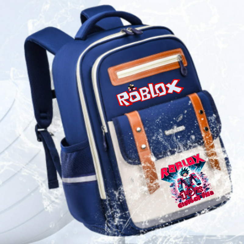 In stock)Roblox cartoon primary school bag for kids boy children ...