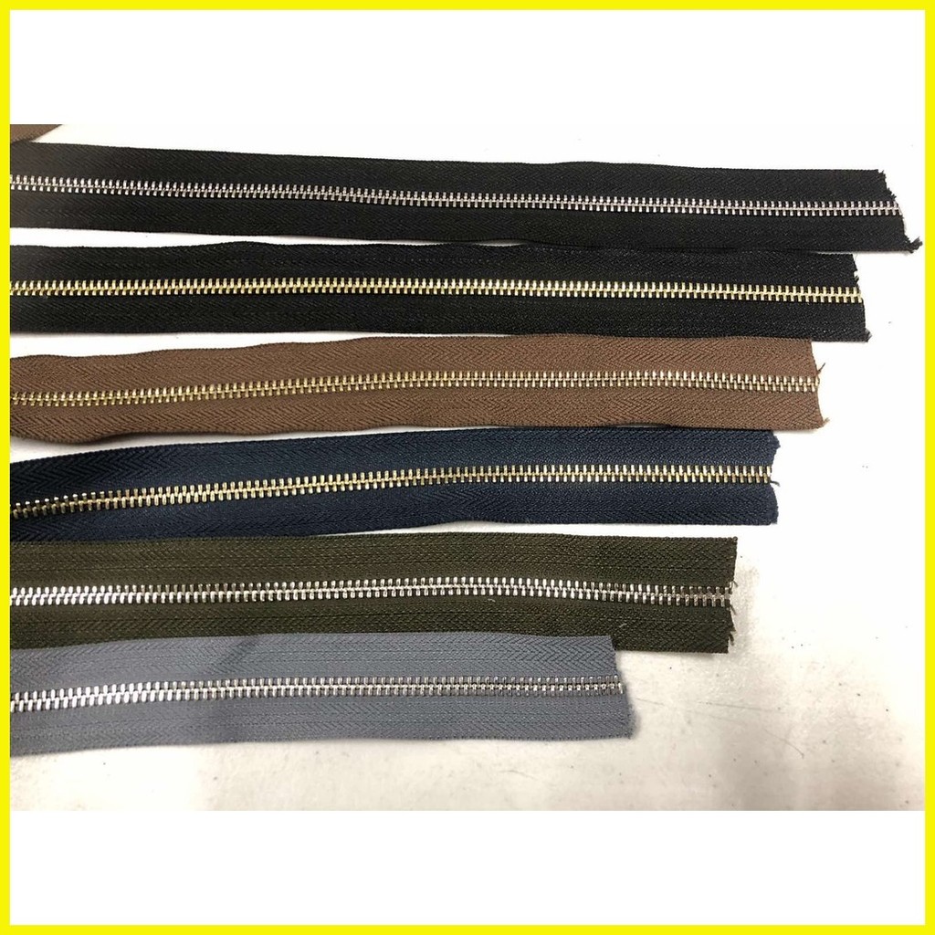 ۩ ๑ HIGH END METAL Y-SHAPED 2 WAY ZIPPER # 5 - sold per Yard (Slider ...