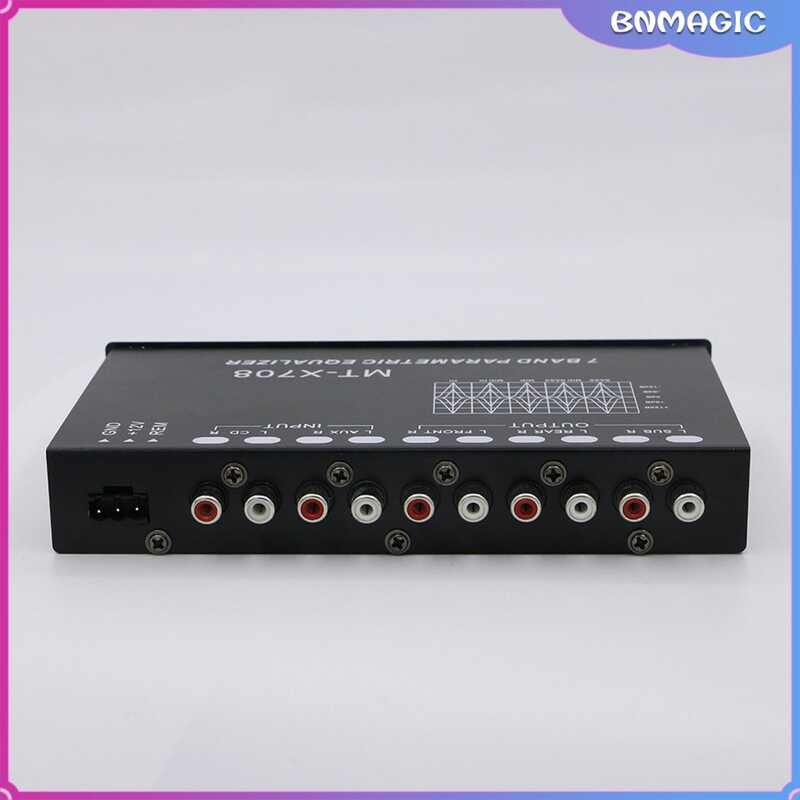 7 Band BNMAGIC Parametric Equalizer 7 Band Equalizer Car Audio, Car Stereo Tone Control Audio ...