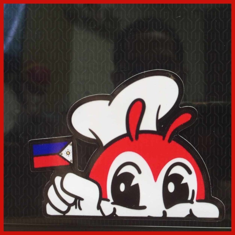 ☑ ☼ ☜ Peeking Jabe Jollibee Vinyl Sticker Decals Decal for Car Tumbler ...