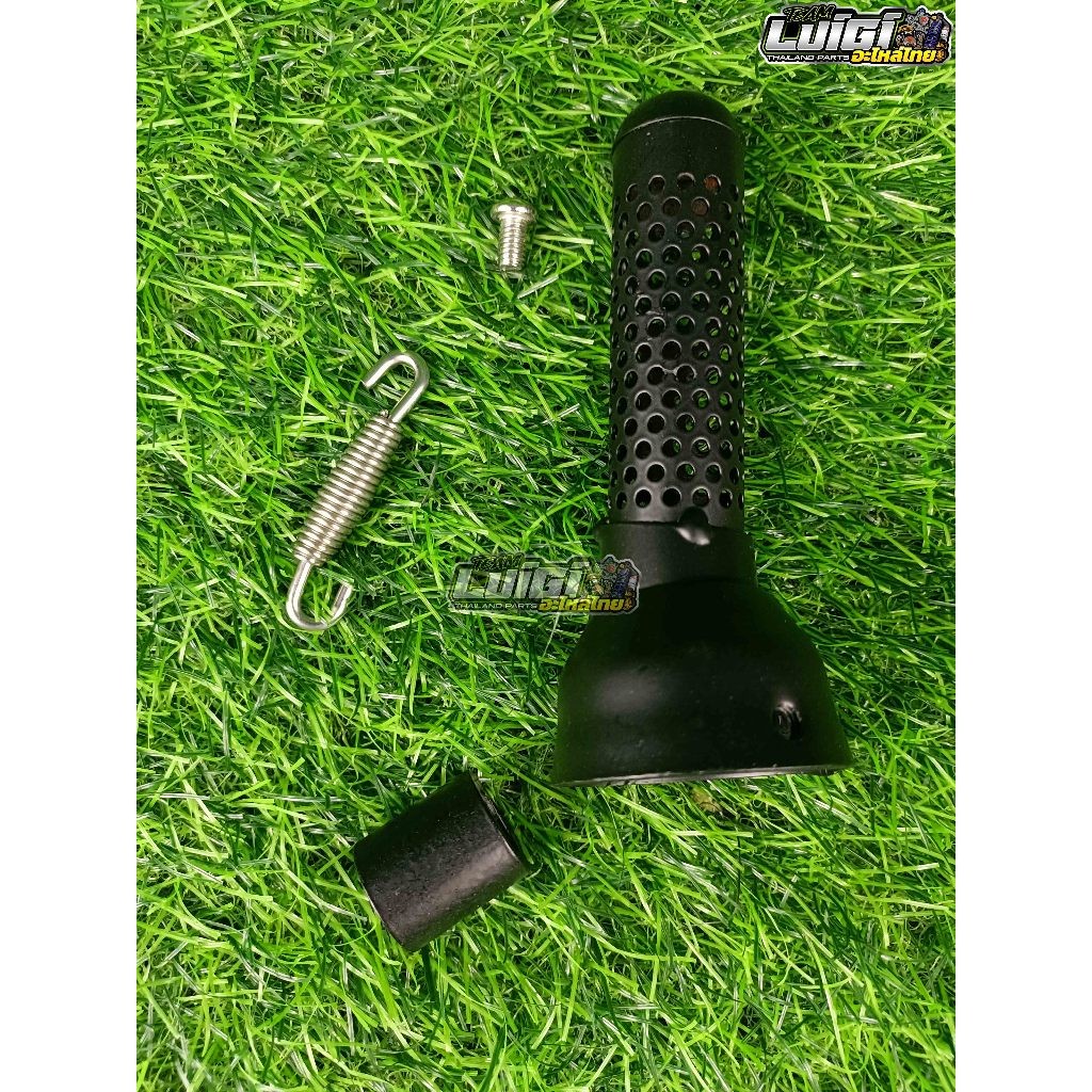 HUN RACING YAMAHA MIO SPORTY POWER PIPE TITANIUM TIP WITH SILENCER MADE ...