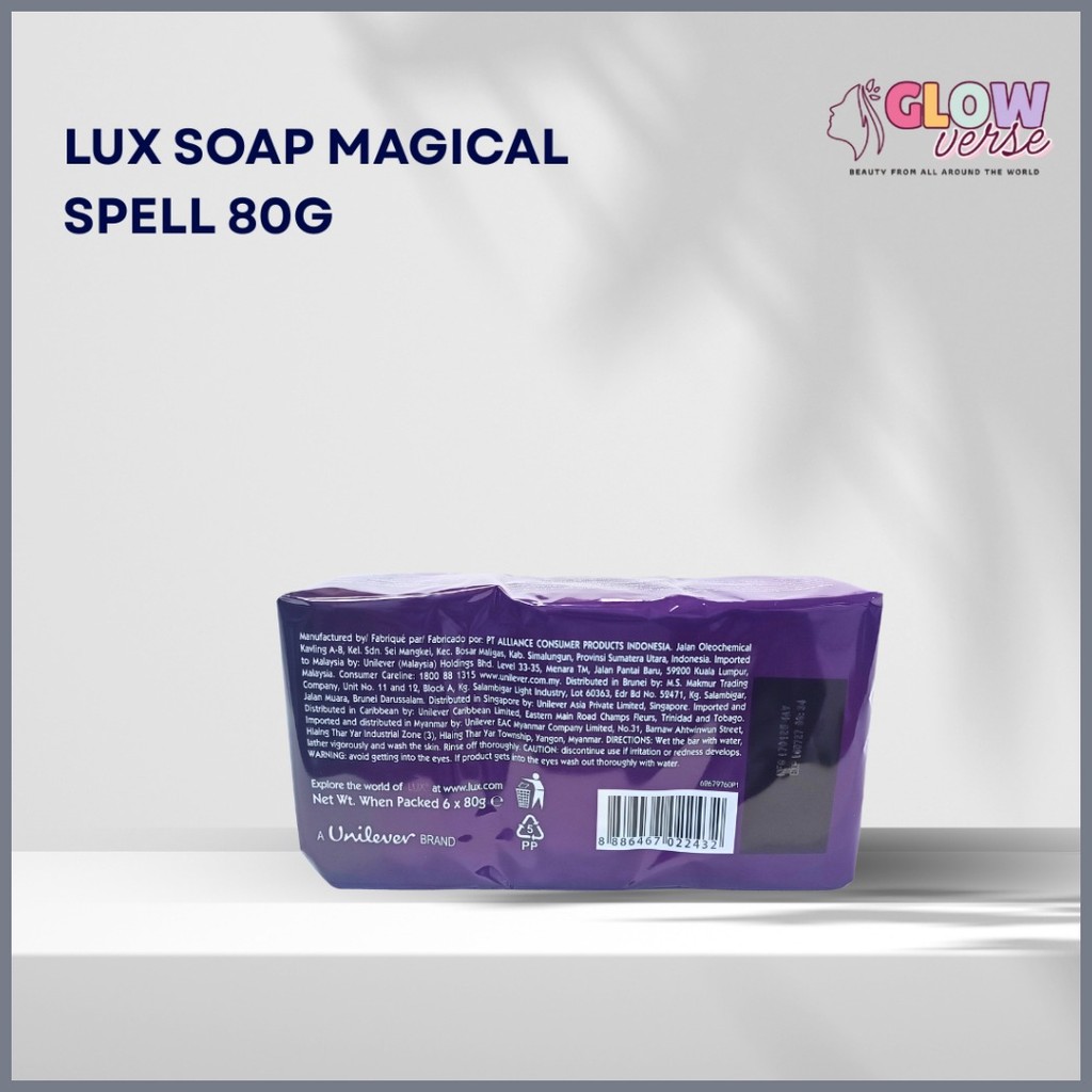 ۞ Lux Soap Magical Spell 80G (6 pack) | Shopee Philippines
