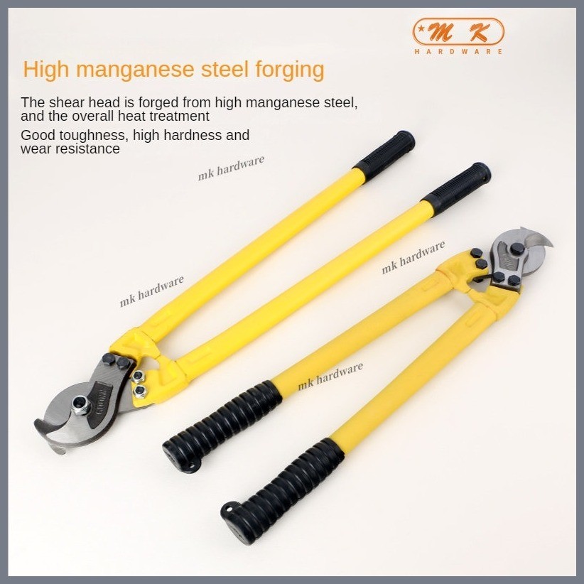Cable Cutter Heavy Duty CRV Cable Cutter Wire Rope Cutter Copper ...