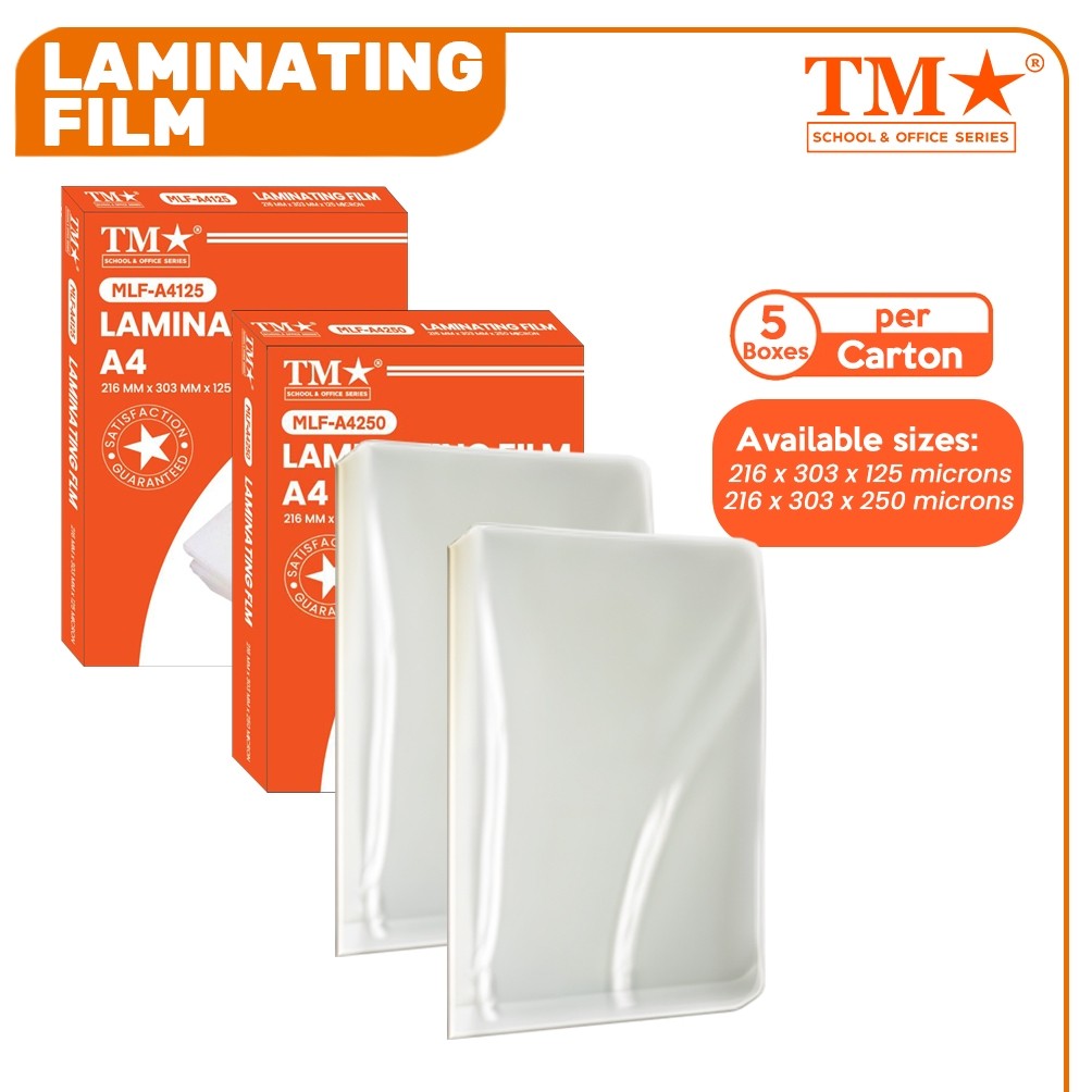 TM 5 boxes Laminating Film A4 (MLF) | Shopee Philippines