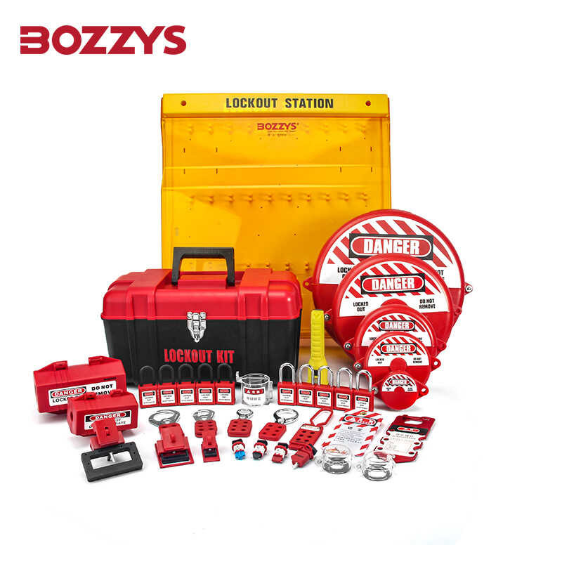 LY Industrial Safety Lockout Equipment LOTO Lockout Tagout Full Set ...