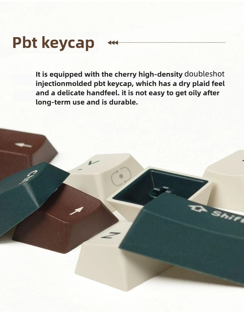 KZZI K98 Mechanical Keyboard 3mode RGB with Knob South Facing Full-key ...