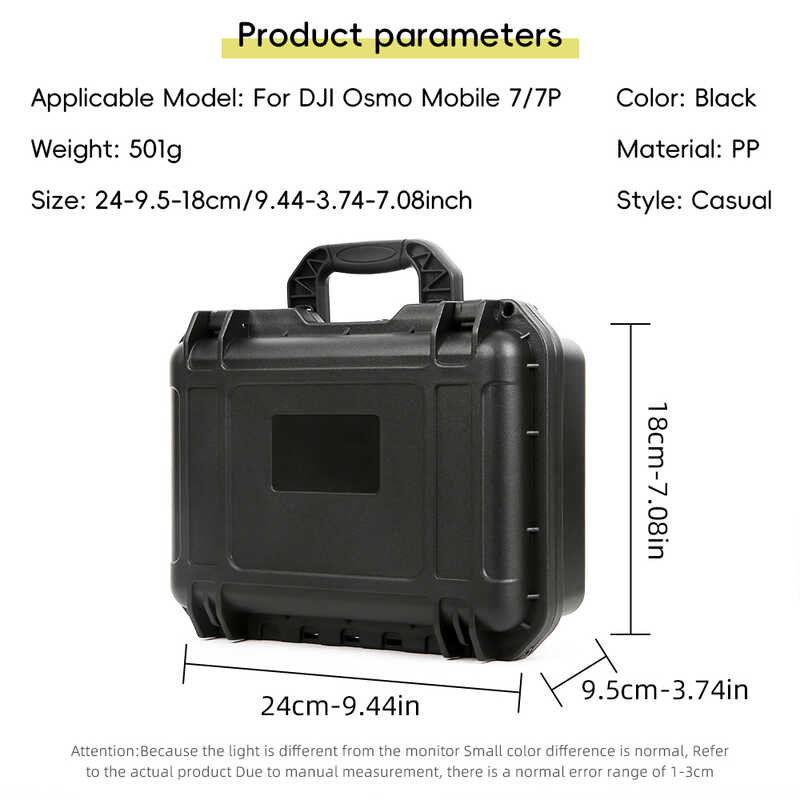 Box Explosion-Proof For DJI Osmo Mobile 7P Storage Case Waterproof ...