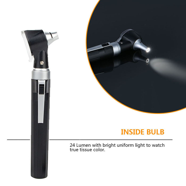 Otoscope Ear Scope with Light Ear Infection Detector Pocket Ear Checker ...