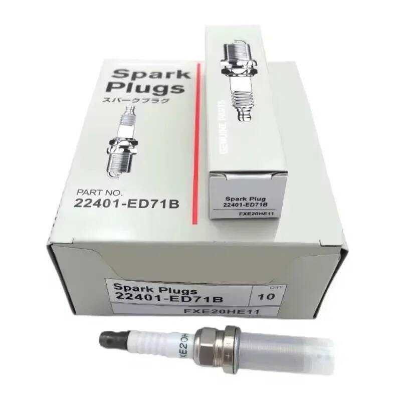 Dual 4/6Pcs 4 72 Iridium Spark Plug 22401-Ed71b Fxe20he11 For Nissan ...