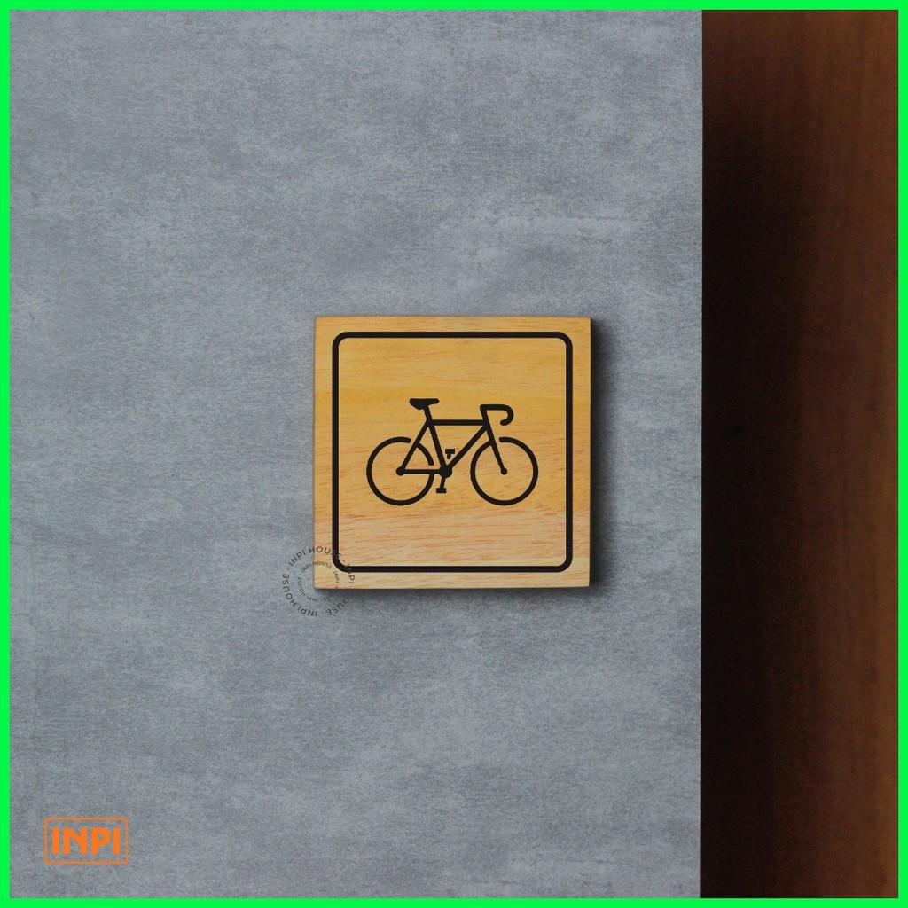Bicycle area signage system - bicycle area - wall sign - door sign ...