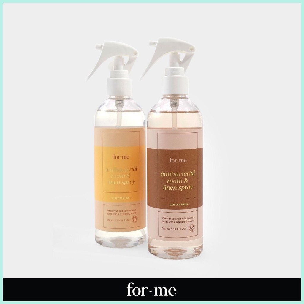 ForMe Antibacterial Room and Linen Spray 300ML (Autumn Brown/Sunset ...