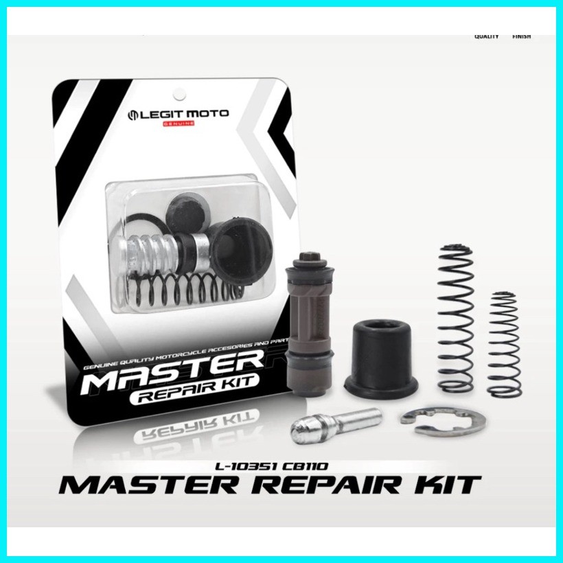 GENUINE BRAKE MASTER REPAIR KIT FOR CB110 1 SET | Shopee Philippines