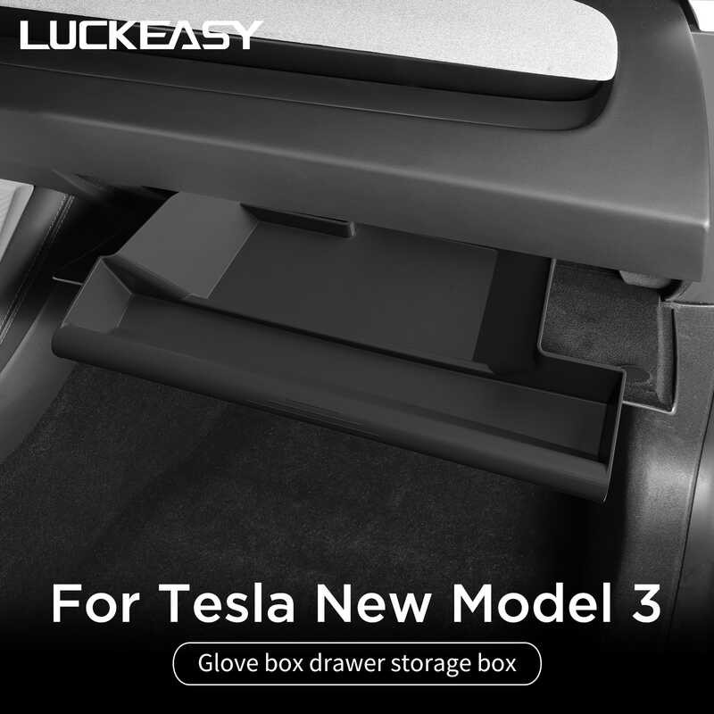 Sa Para Tesla Model 3 Highland Central Control Glove Box Model3 2024 ...