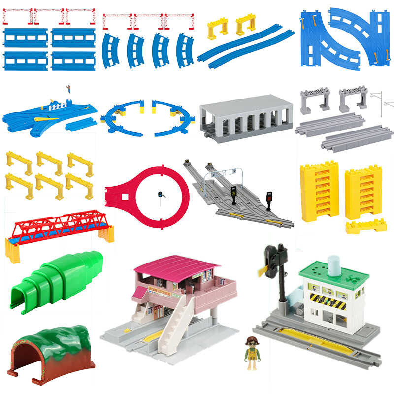 9 Types Takara Tomy Tomica Plarail Track Model DIY Railway Toys ...