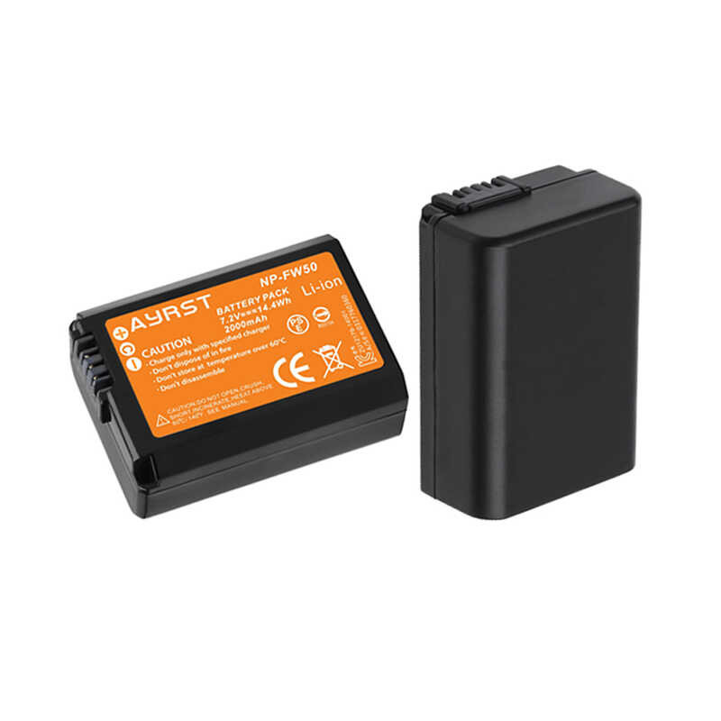 Np-Fw50 NP Fw50 Battery Para Sa Sony Alpha A6500 A6300 A6000 A5000 ...