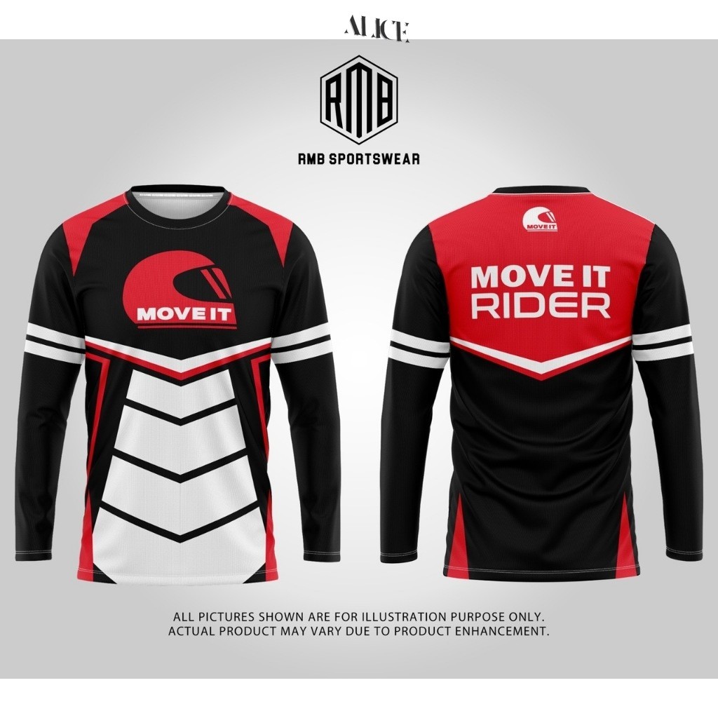 ALiCE--MOVE IT LONGSLEEVE FULLSUBLIMATION FOR MOTORCYCLE RIDER UNIFORM ...