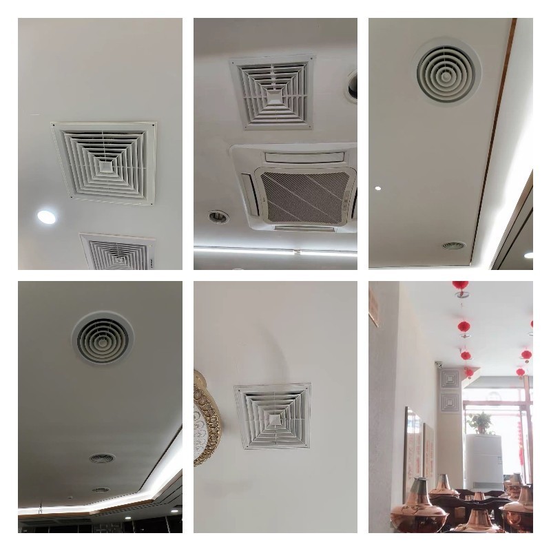 Back Type pvc Diffuser Plastic Exhaust Ventilation Panel Central Air ...