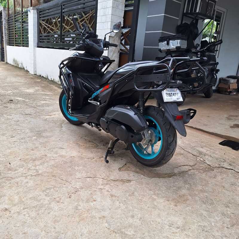 155 YAMAHA V1 & AEROX V2 - TOP BOX BRAKET WITH SIDE PANNIER | Shopee ...