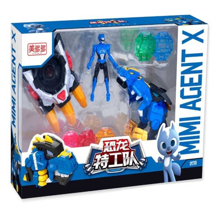 Miniforce Transformation Updated Version Action Figure Agent X Volt ...