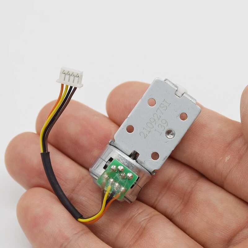 Micro 15Mm 2-Phase 4-Wire Stepper Mini Linear Screw Shaft Rod 13T ...