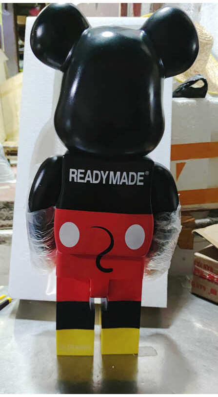 C 1000% Bearbrick Mickey Mouse Building Blocks Bear Mickey Mouse ...